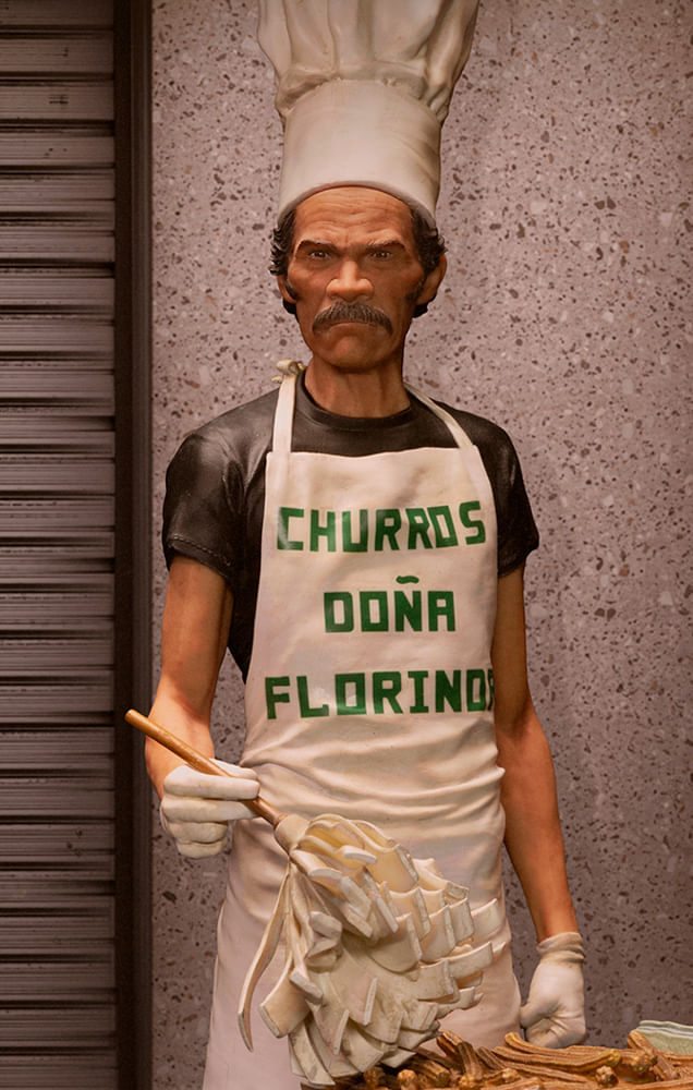 Statue Don Ramon Churros Ver.- El Chavo Del Ocho - Art Scale 1/10 ...