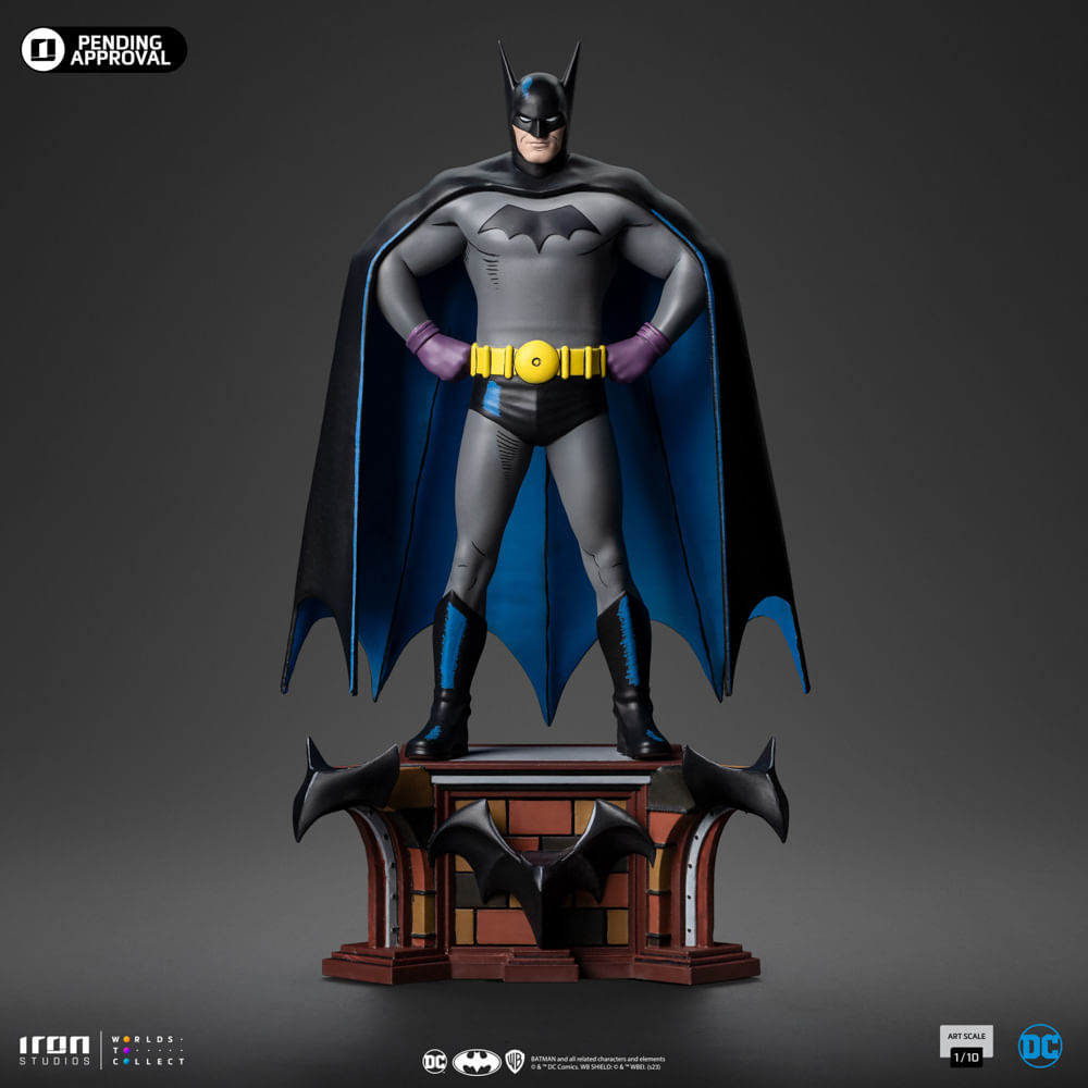 Statue Batman First Appearance - DC Comics - Art Scale 1/10 - Iron ...